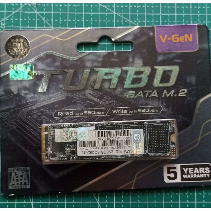 Jual SSD M2 NVME SATA Merk V-Gen/KYO 256GB New/Baru | Shopee Indonesia