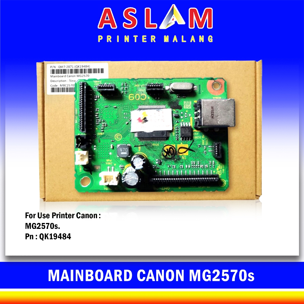 Jual Mainboard Canon MG2570 Logic Board MG2570s QM7-4706 Board QM7-4704 ...
