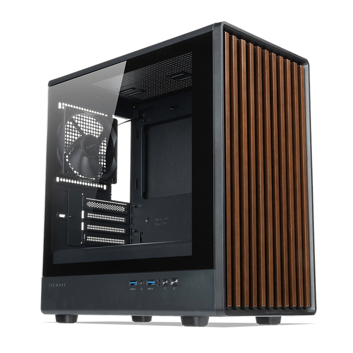 Jual Casing PC Komputer Tecware Timber M TG Front Panel Kayu Wood | Mid ...