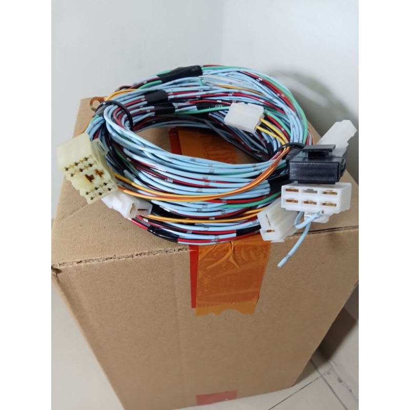 Jual kabel power window kijang kapsul 4 pintu.,14 pin.pnp switch 3 pcs ...