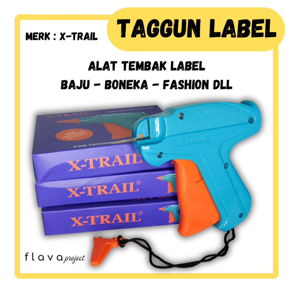 Jual Paket Alat Tembakan Label Bandrol Harga / Hangtag TAG GUN + Isi ...