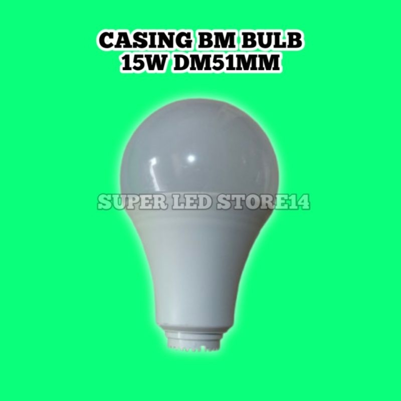Jual CASING LAMPU LED 15W BM BULB DM 52MM | Shopee Indonesia