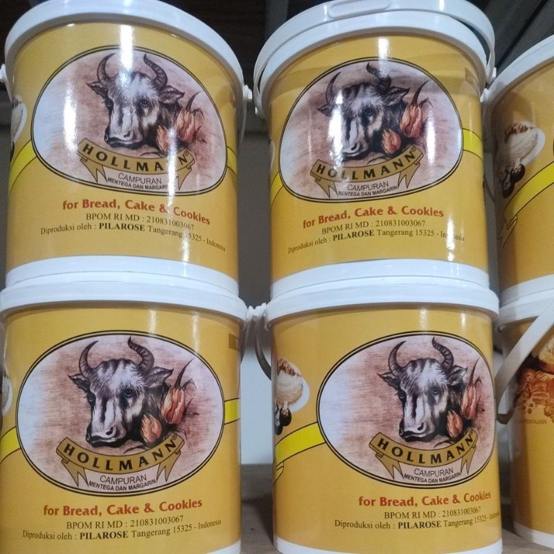 Jual Holman Mentega Butter Hollmann Kemasan Pabrik 2.25kg | Shopee ...