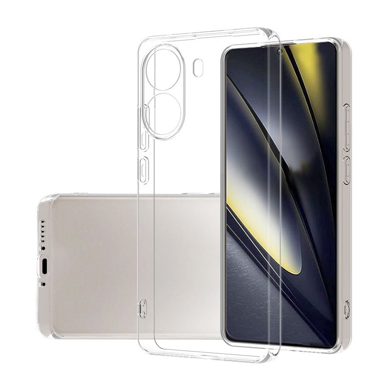Jual CASING POCO X7 PRO 5G CLEAR CASE HD BENING SOFTCASE TRANSPARAN JELLY CASE SILIKON TPU COVER ...