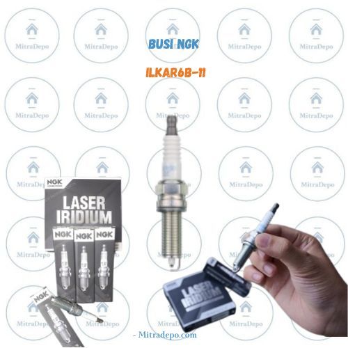 Jual NGK ILKAR6B11 Busi Laser Iridium ILKAR6B11 Original | Shopee Indonesia