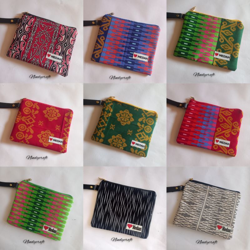 Jual Pouch motif ulos batak | Shopee Indonesia