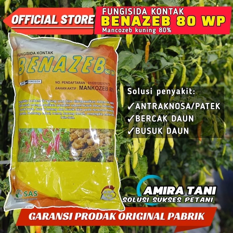 Jual Fungisida Benazeb kuning Mankozeb 1 kg | Shopee Indonesia
