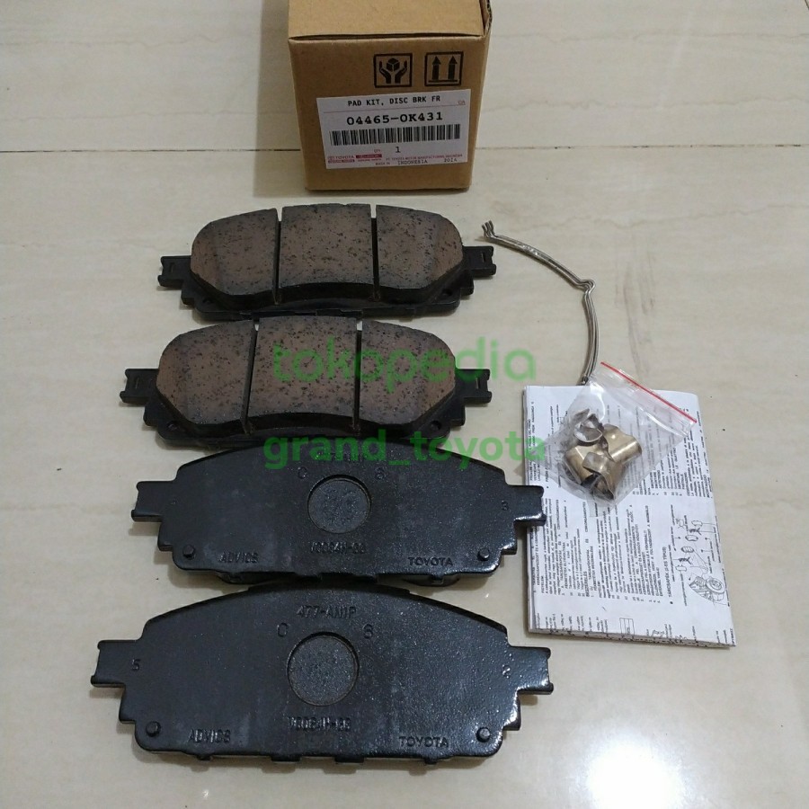 Jual Brake pad innova reborn kampas rem innova reborn ORIGINAL | Shopee ...
