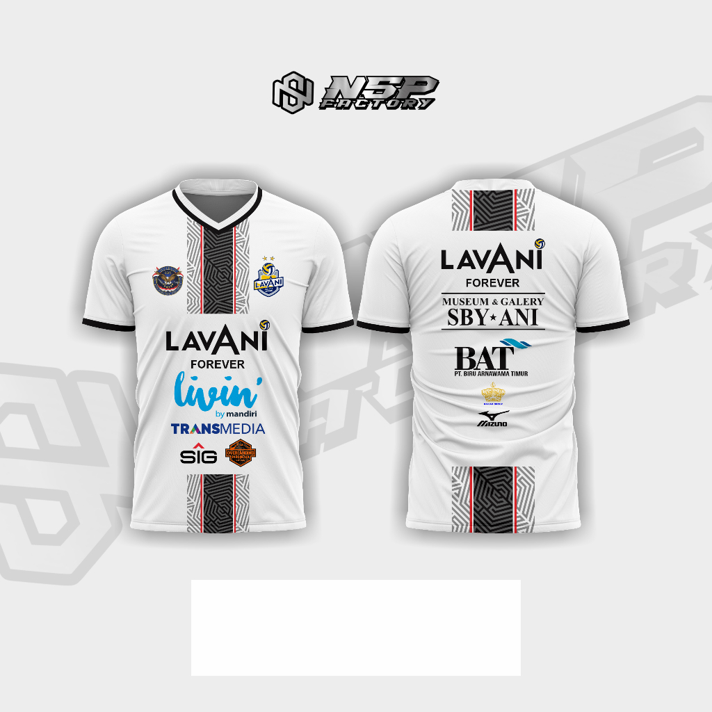 Jual Jersey proliga jakarta lavani fullprinting dan half printing | NSP ...
