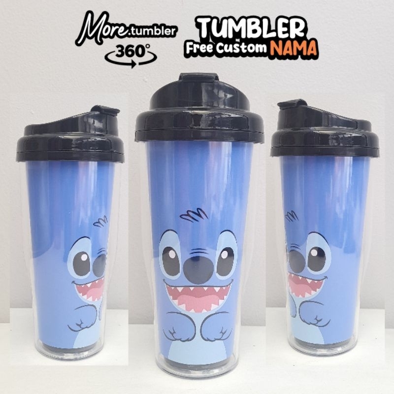Jual Tumbler STITCH / botol minum STITCH / Merchandise souvenir kado ...