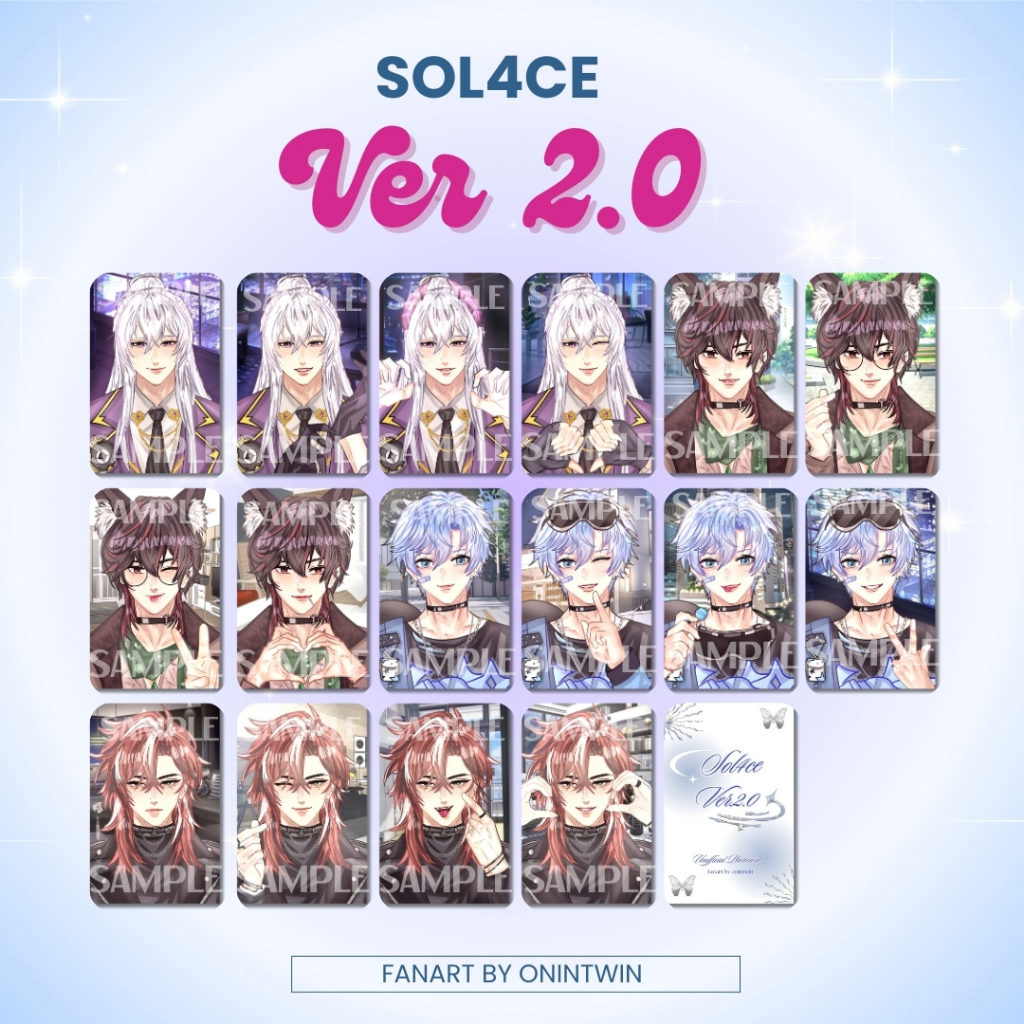 Jual SOL4CE VTUBER INDONESIA new version 2.0 photocard by onintwin ...