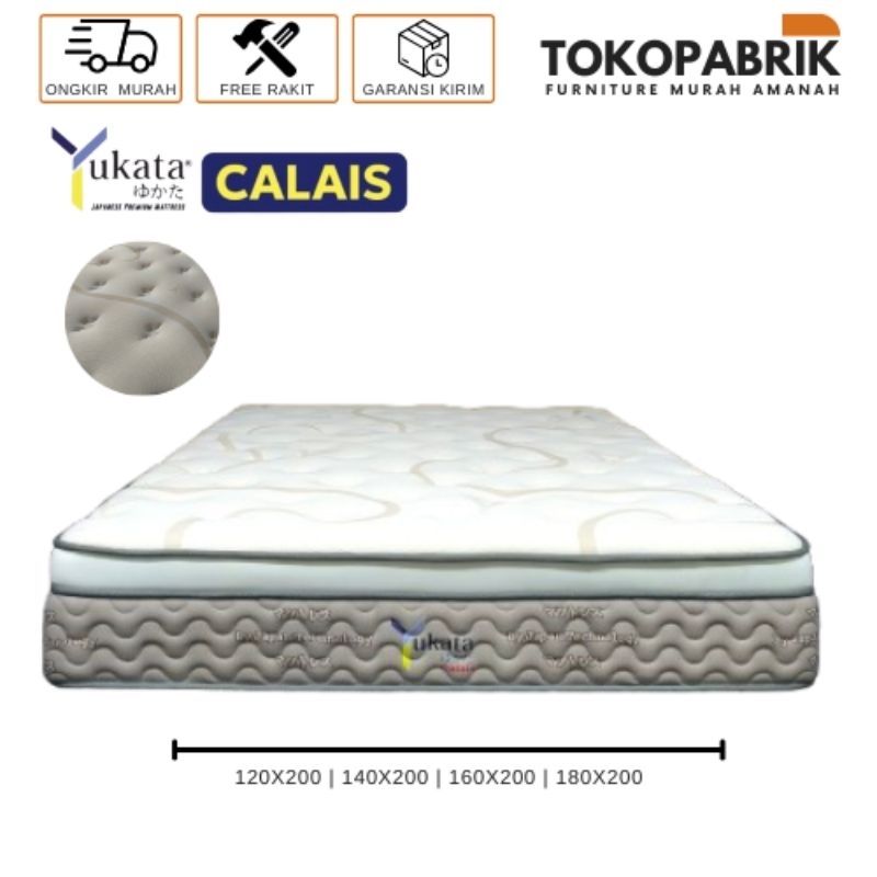 Jual Springbed Yukata Calais T32 cm Springbed Yukata Premium T28 cm ...