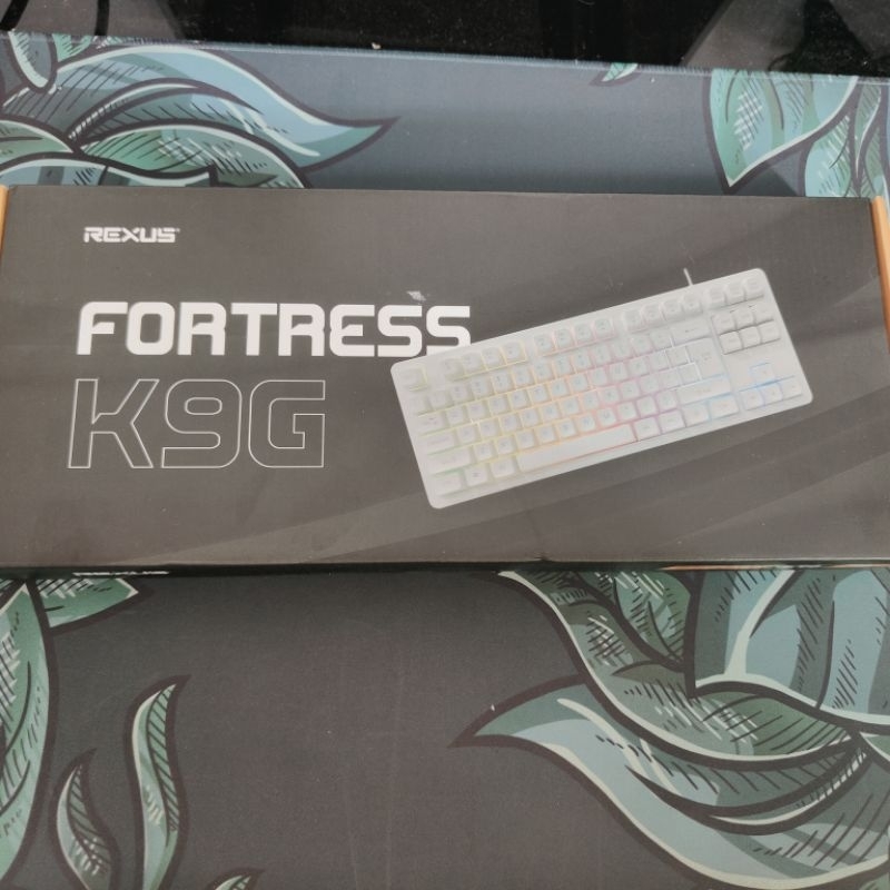 Jual Keyboard Gaming Rexus K9G Fortress TKL RGB Gaming Keyboard - Putih ...