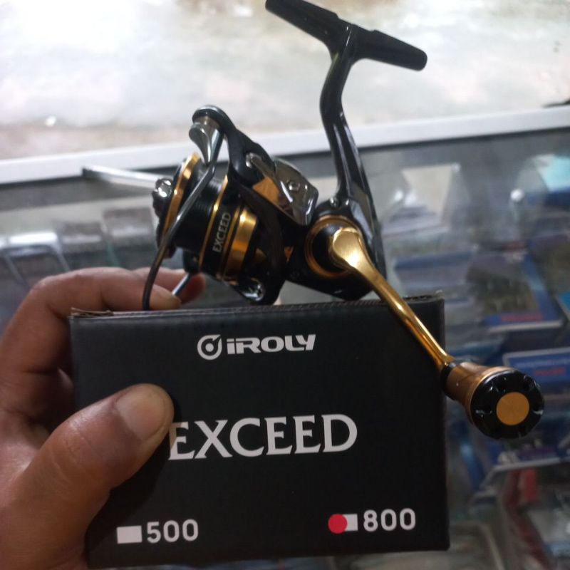 Jual Reel Pancing Spinning Iroly Exceed 2025 New | Shopee Indonesia