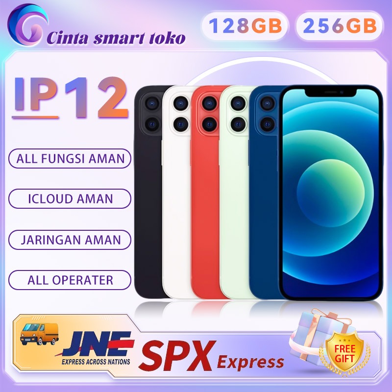Jual IP 12 Second ORI 128G 256GB 100%Barang asli Fullset Mulus All Operator Kondisi Perfect ...