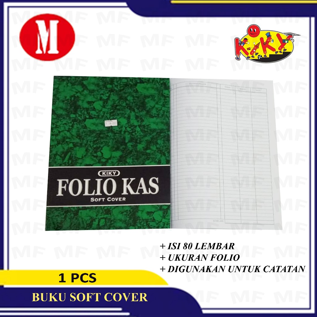 Jual KIKY Buku Folio Kas Soft Cover | Shopee Indonesia