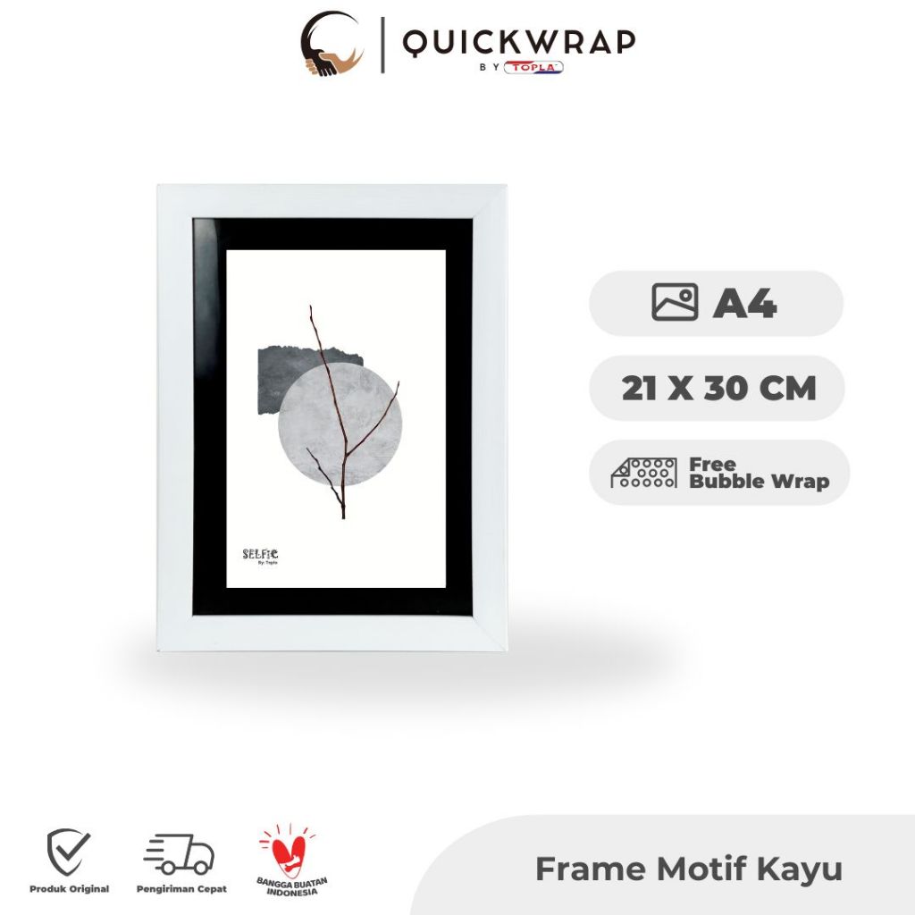 Jual TOPLA Frame A4 (21x30cm) Pigura Frame Kaca Bingkai Foto | Shopee Indonesia