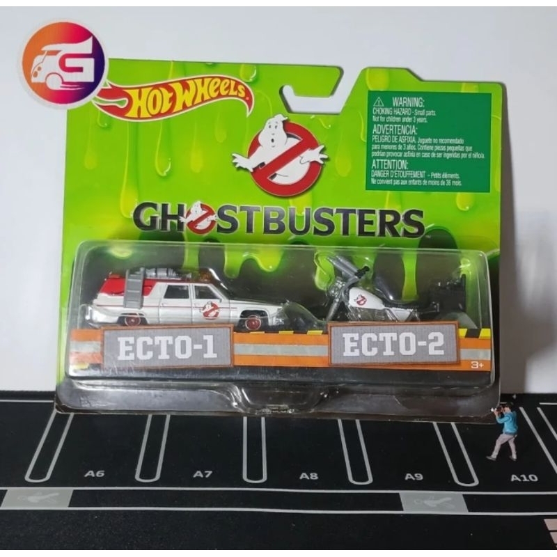 Jual Hot wheels premium twin pack ghostbuster ecto-1 & ecto-2 ( bubble not mint ) | Shopee Indonesia