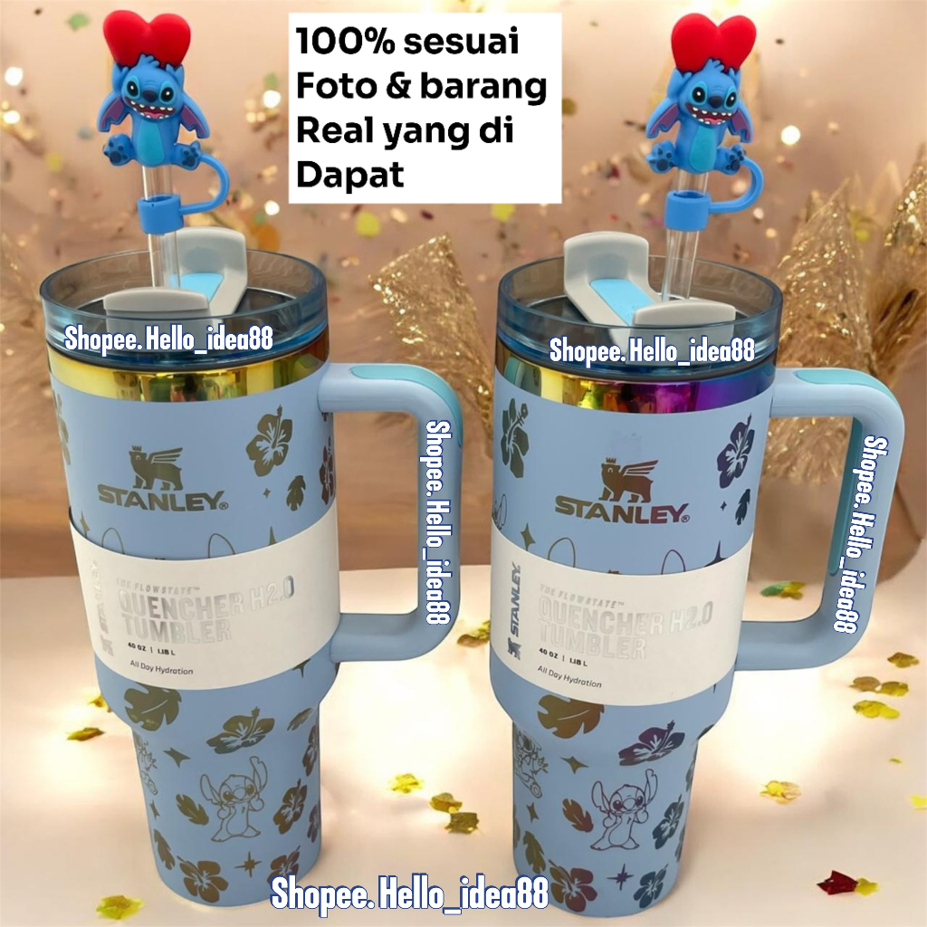 Jual STANLEY READY STOCK Stanley Premium Limited x Stitch Blue - 40oz ...
