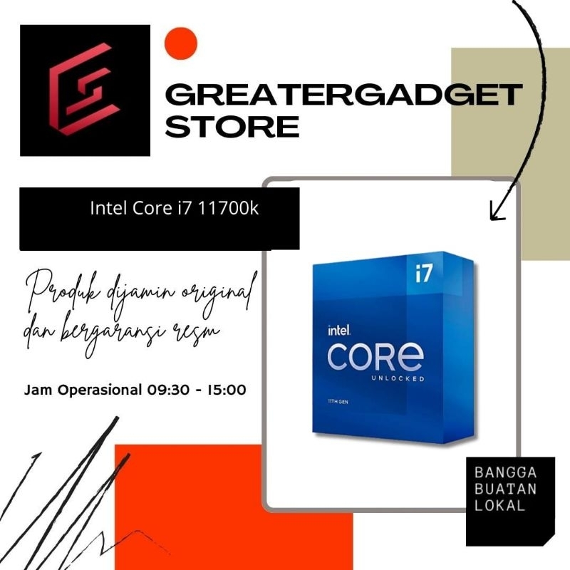Jual Intel Core i7, Gen 11 , 11700k | Shopee Indonesia
