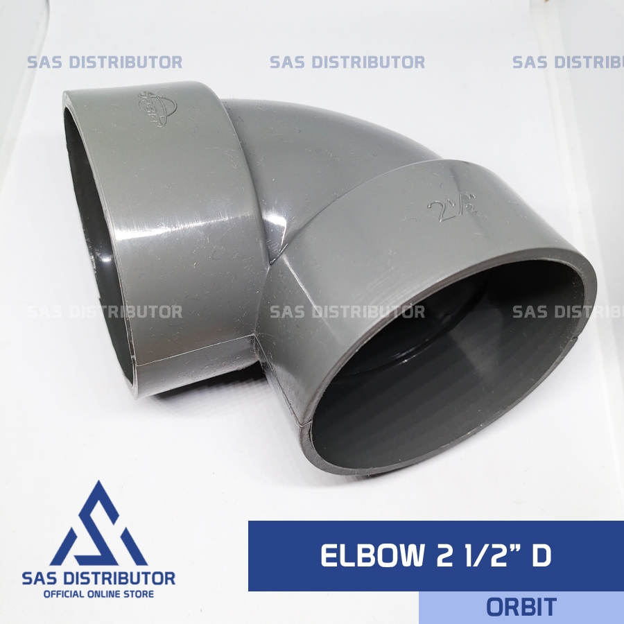 Jual Keni 2 1/2" inch D Orbit / Knee 2 1/2" inch PVC / Elbow 2 1/2 inch ...