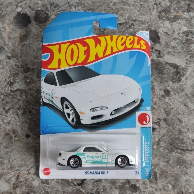 Jual Hot Wheels 95 Mazda RX 7 Putih - HW J-IMPORTS | Shopee Indonesia