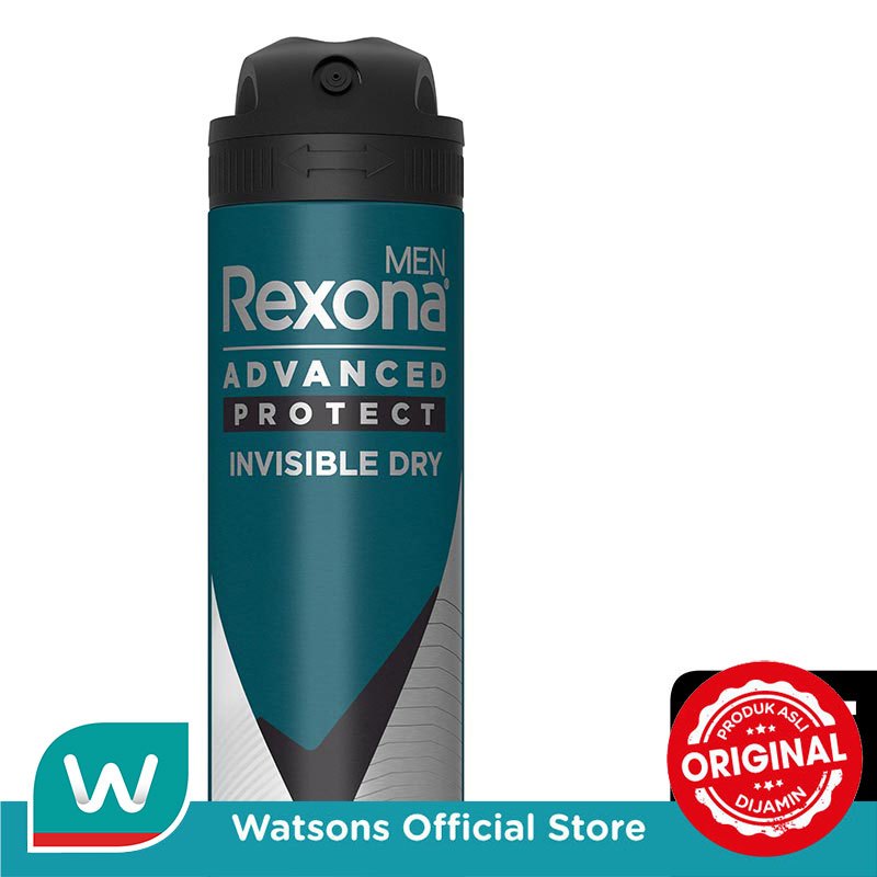 Jual Rexona Men Advanced Protect Antiperspirant Spray Invisible Dry 135ml | Shopee Indonesia