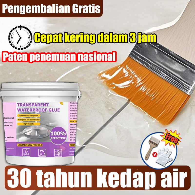 Jual 【Kompensasi kebocoran air】lem anti air Lem Tahan Air Transparan ...