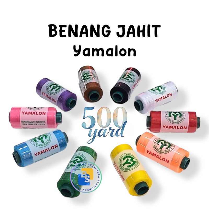 Jual Benang Jahit Yamalon 40/2 500 Yard | Shopee Indonesia