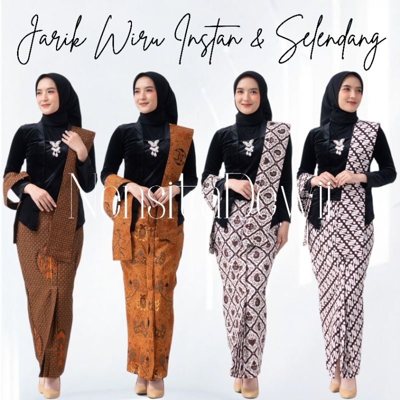 Jual [1 Set] Jarik Instan + Selendang, Motif Sama | Shopee Indonesia