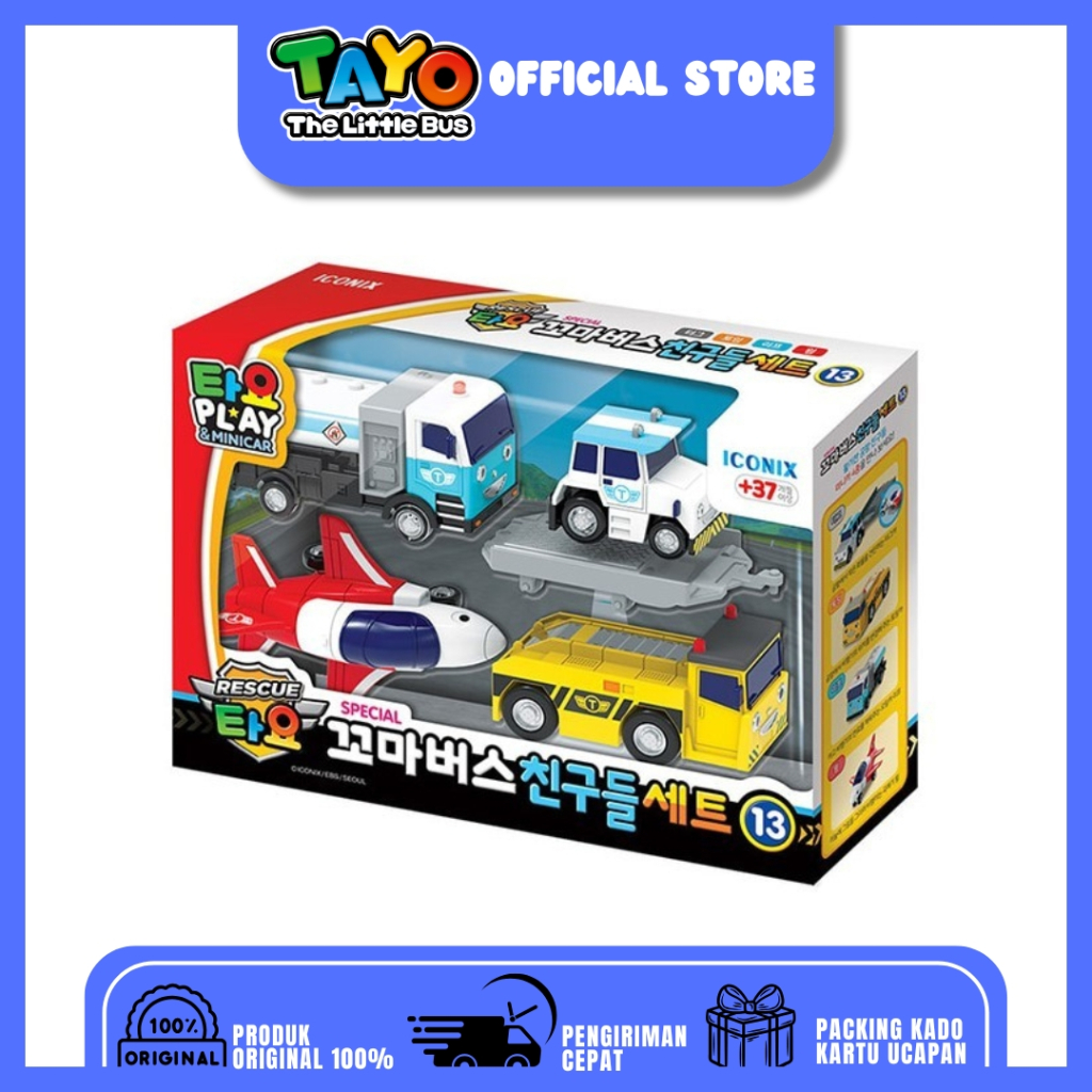 Jual Mainan Tayo Mini Car Tayo Friends TYT 123009 | Shopee Indonesia