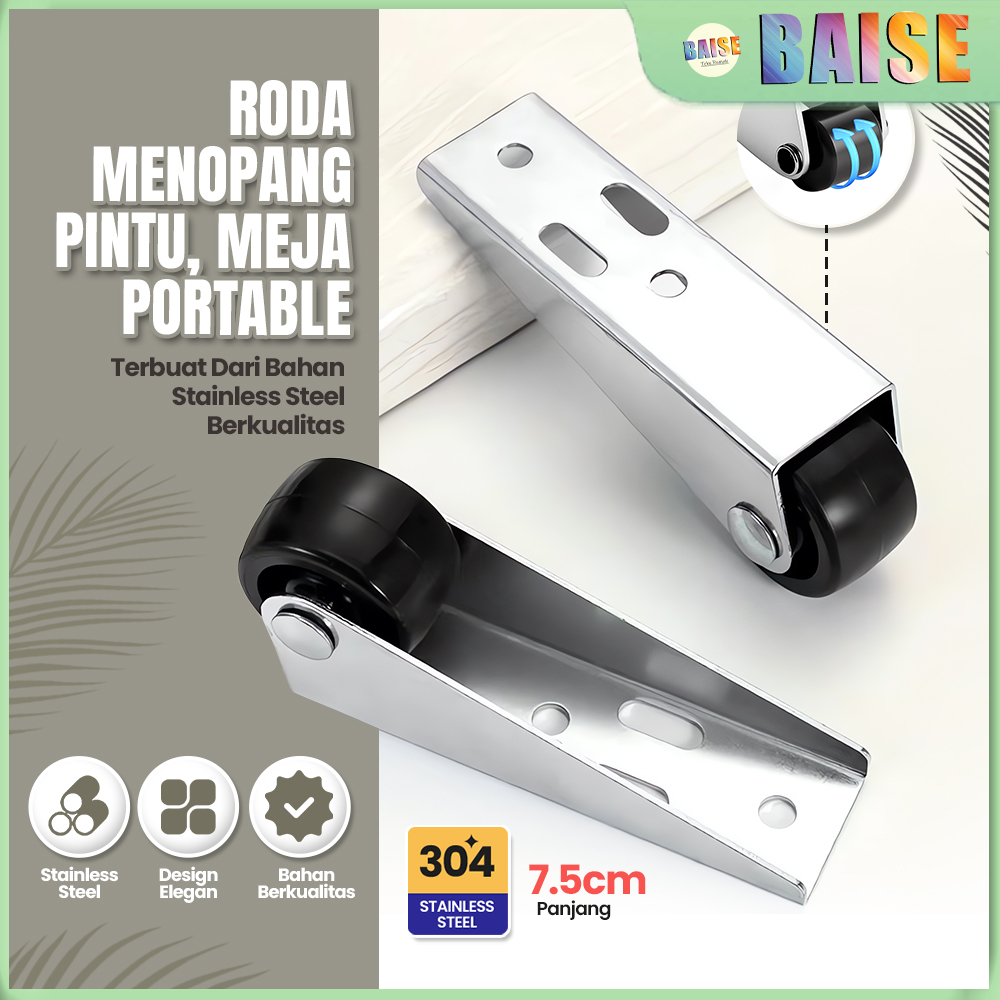 Jual Roda pendukung pintu katrol terkulai baja tahan karat katrol rel ...
