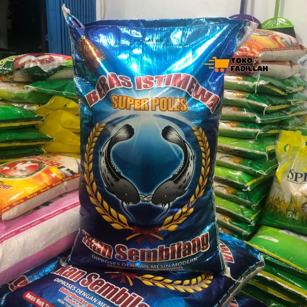 Jual Beras Ikan Sembilang 25 kg Super Premium | Shopee Indonesia