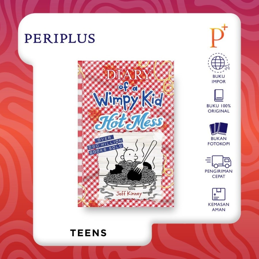 Jual Wimpy Kid 19: Hot Mess HC UK by Jeff Kinney - 9780241583166 ...