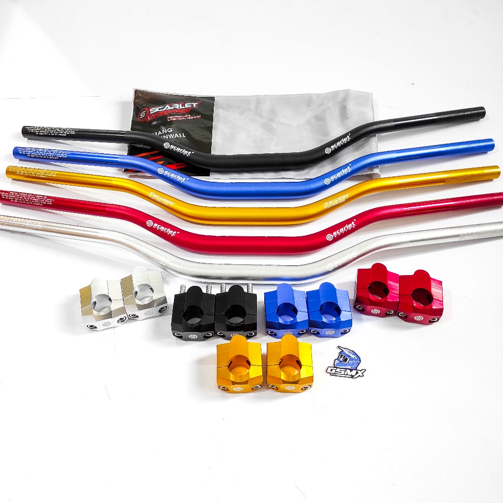 Jual Stang Fatbar Low Scarlet Tebal 5.8mm Stang Fatbar Low Tebal ...