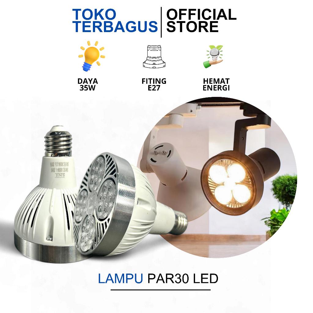 Jual Lampu LED Sorot Par30 Fitting E27 Bohlam Spotlight 35Watt Awet Super Terang | Shopee Indonesia