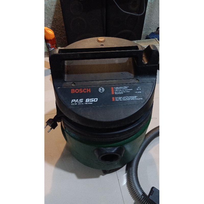Jual MESIN Vacuum Cleaner Merk Bosch ORIGINAL Type PAS 850 Made In ...