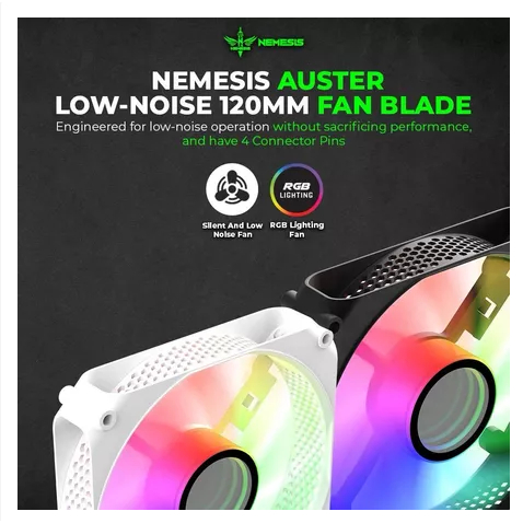Jual Fan Case RGB Mirror Nemesis AUSTER | Shopee Indonesia