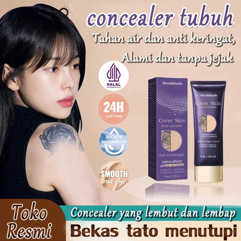 Jual 【Obral Panas 2025】Body Coverage Perfector Concealer Tato Alas ...
