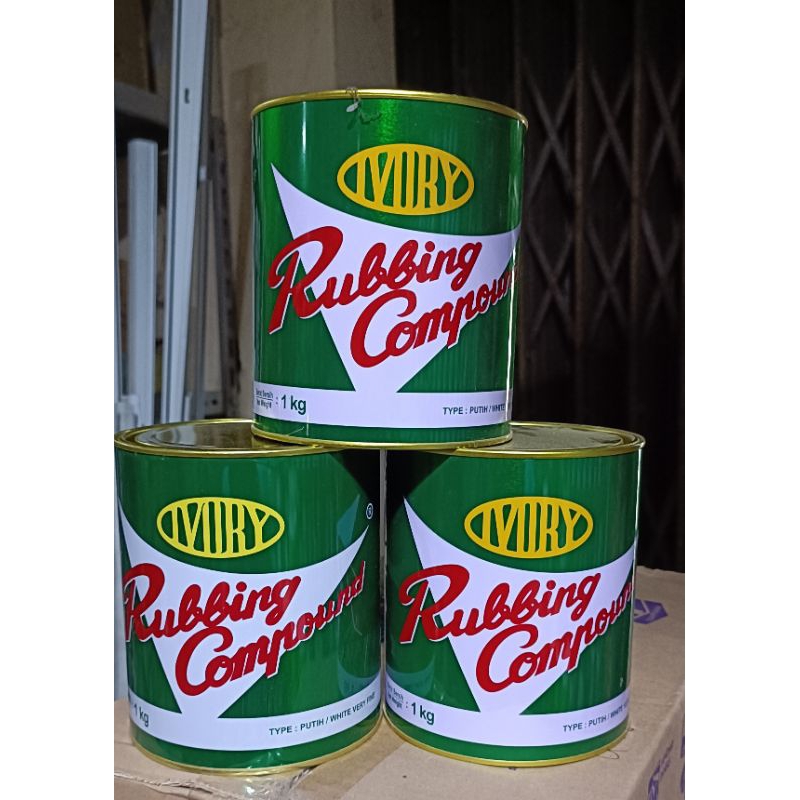 Jual IVORY RUBBING COMPOUND 1KG /HALUS / Compound MOBIL RUBBING RB3 ...