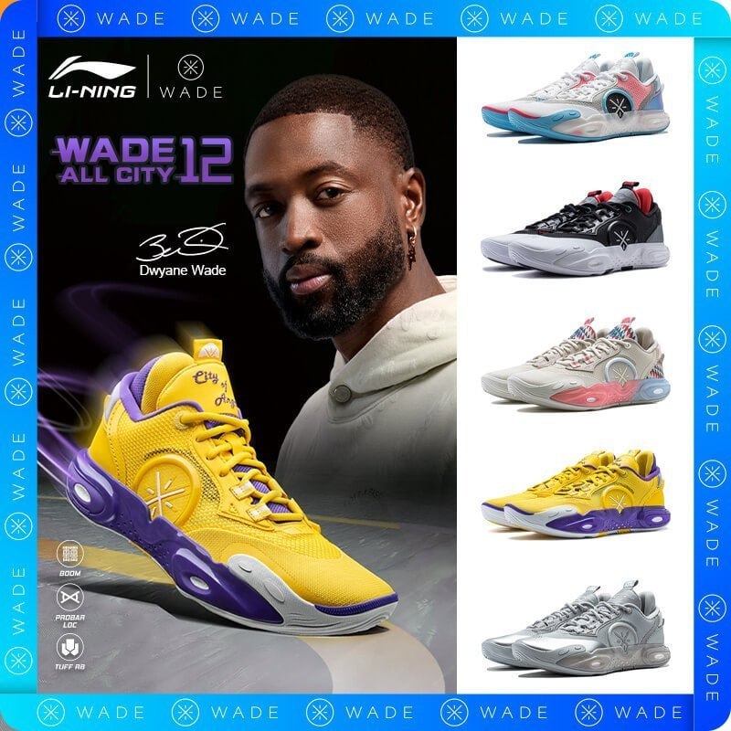 Jual Sepatu Basket Li-Ning Way of Wade All City 12 Ready Stok ...