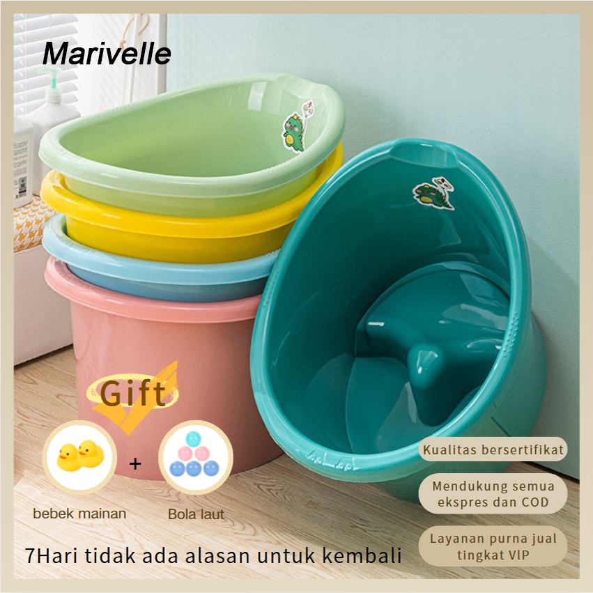 Jual Marivelle Bak Mandi Bayi Tempat Duduk Bak Mandi Bayi Ember Mandi ...
