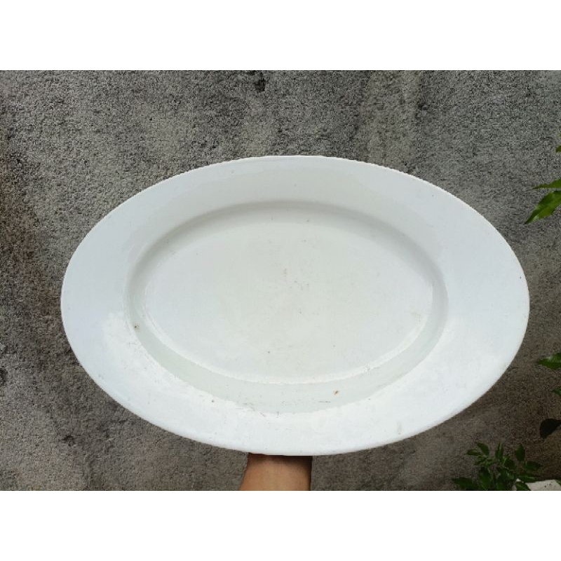 Jual piring lodor oval keramik lawas antik jadul | Shopee Indonesia