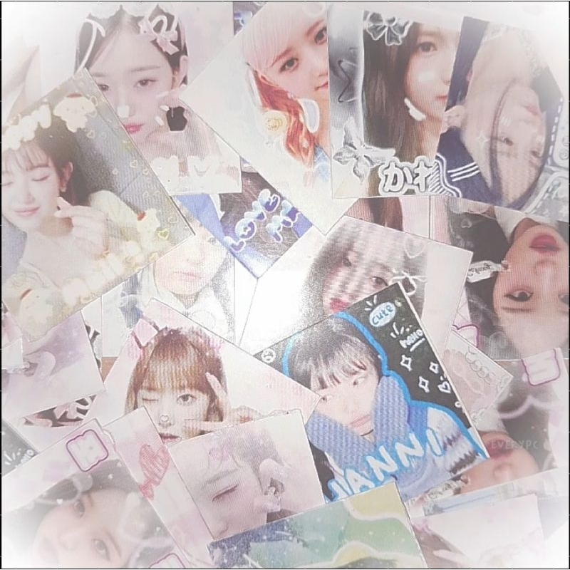 Jual STICKER MAIL K-POP GROUP AESTHETIC FREEBIES ( newjeans,twice,ive ...