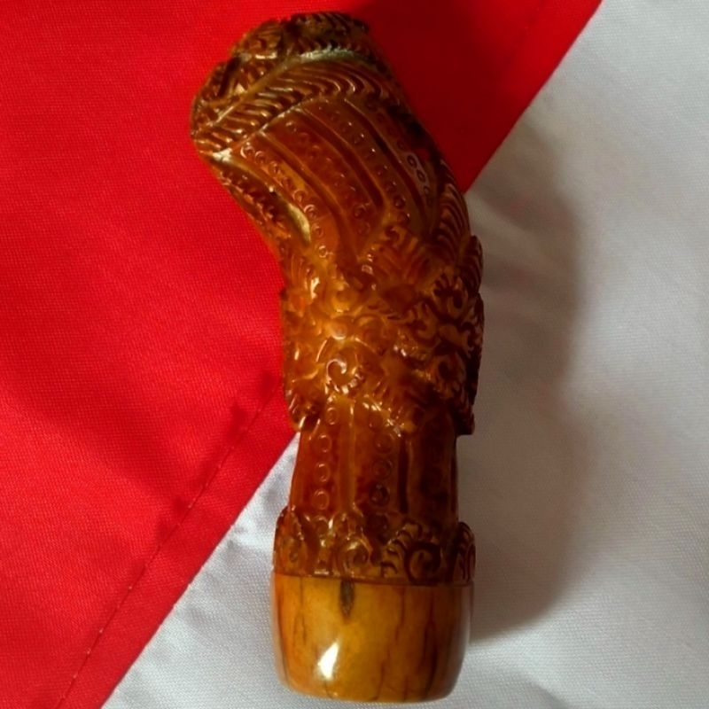 Jual deder keris antik | hulu keris mirip gading | handle keris tulang ...