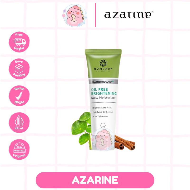 Jual Azarine Oil Free Brightening Daily Moisturizer 40ML | Pelembab ...