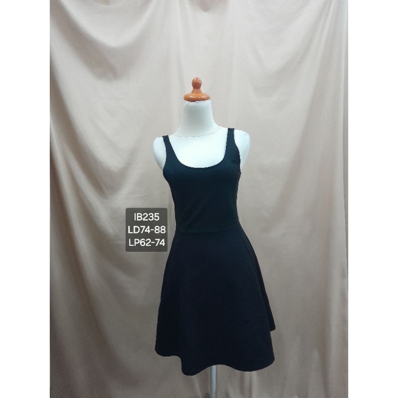 Jual Preloved Mini Dress Hitam Pekat Melar Cantik Premium Brand Like ...