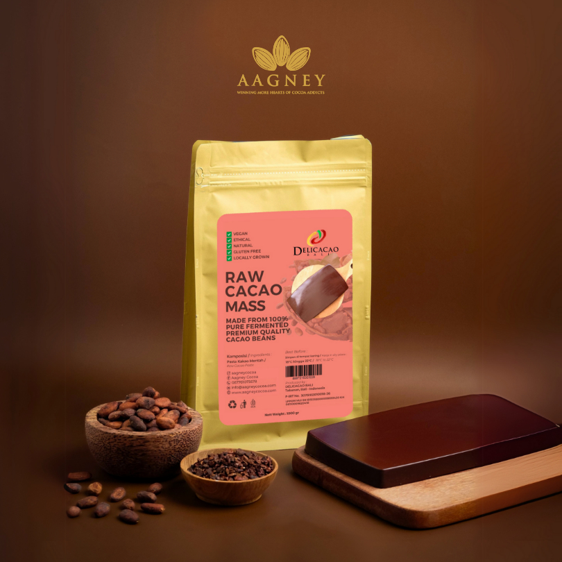 Jual Raw Cacao Mass (Ceremonial Cacao) - Aagney Cocoa | Cacao Paste 1 ...