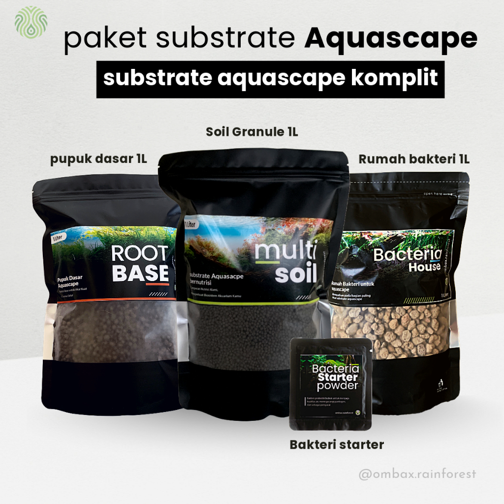 Jual Paket Substrate Aquascape komplit - Soil, Pupuk dasar, rumah ...