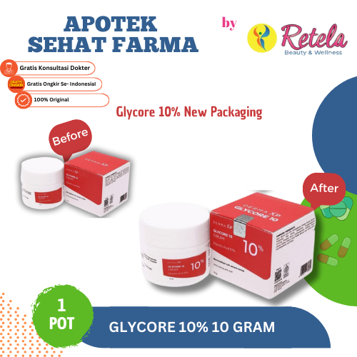 Jual GLYCORE 10% CREAM 10 GRAM | Shopee Indonesia